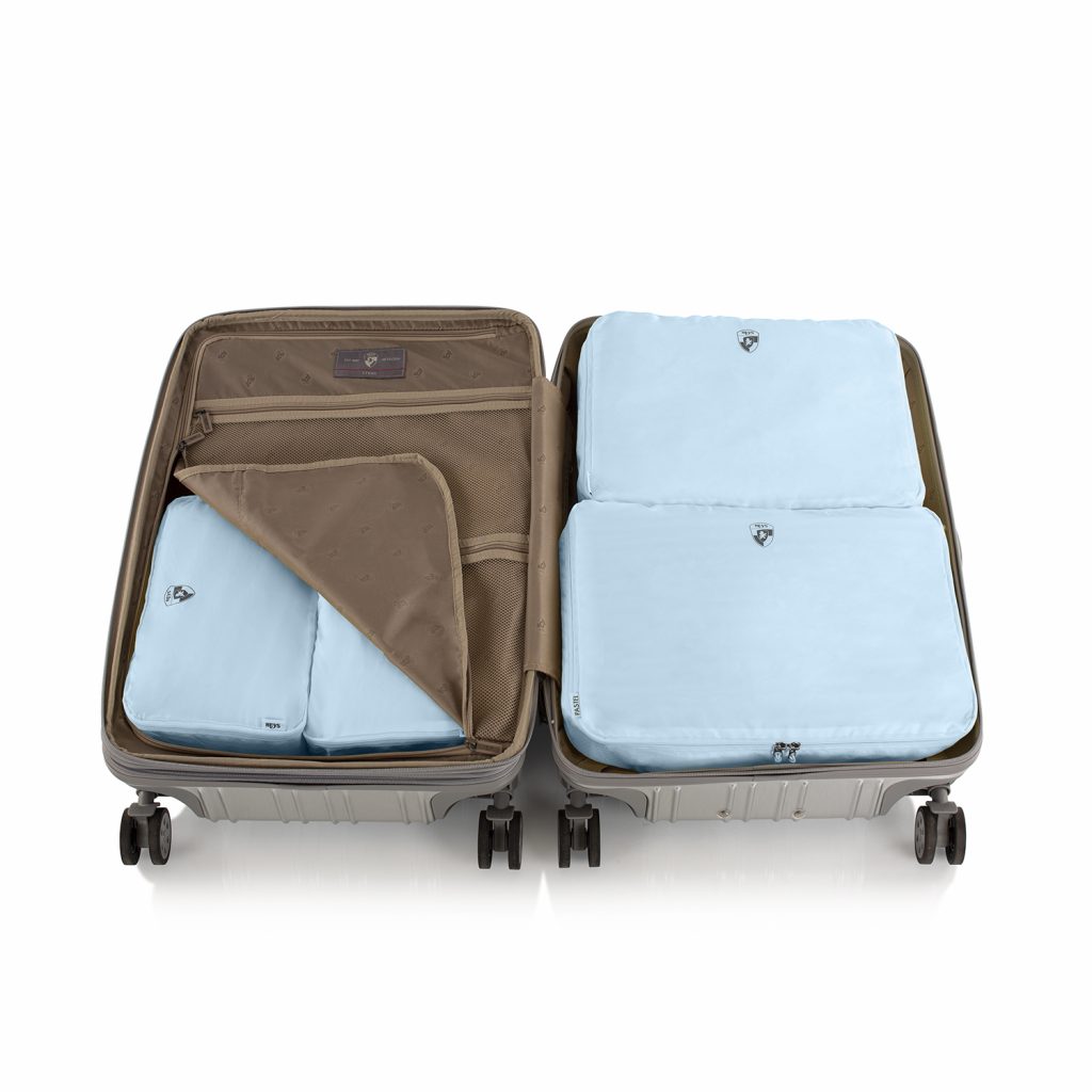 PASTEL 5 PC PACKING CUBE SET – BLUE – Heys Philippines