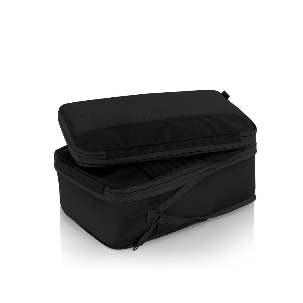 ECOTEX 4PC COMPRESSION PACKING CUBE SET™- BLACK ONYX – Heys Philippines