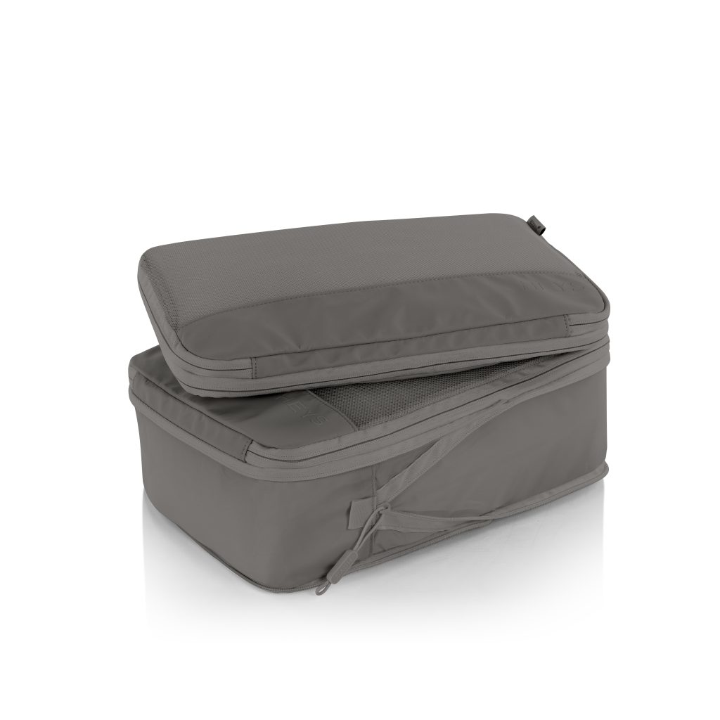 ECOTEX 4PC COMPRESSION PACKING CUBE SET™- GREY STONE – Heys Philippines