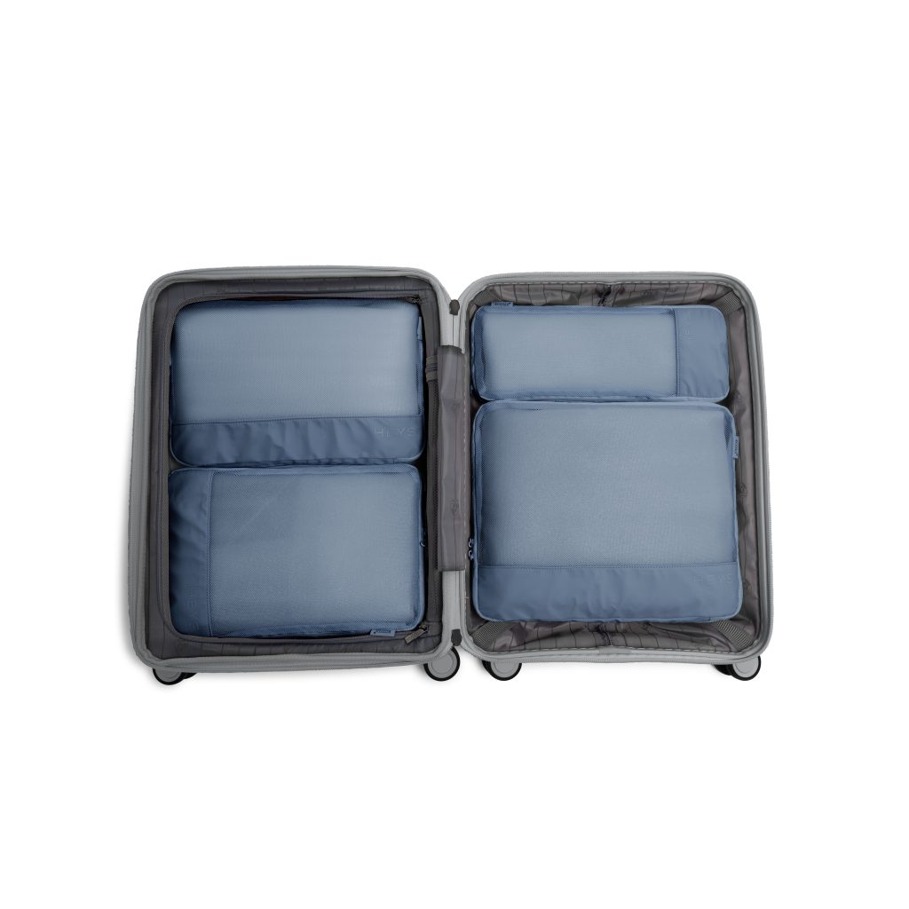 ECOTEX 4PC COMPRESSION PACKING CUBE SET™- BLUE OCEAN – Heys Philippines